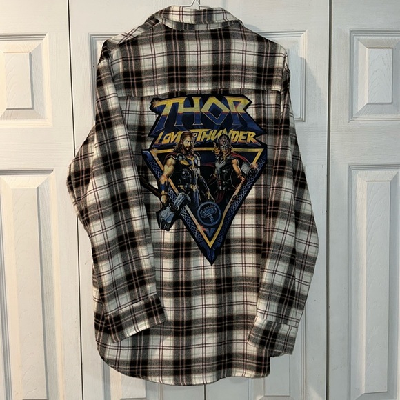 Tops | Thor Love And Thunder Flannel | Poshmark